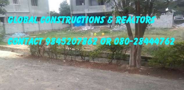 2400 sqft site for sale in LG lake dew, hennur | Global Constructions ...